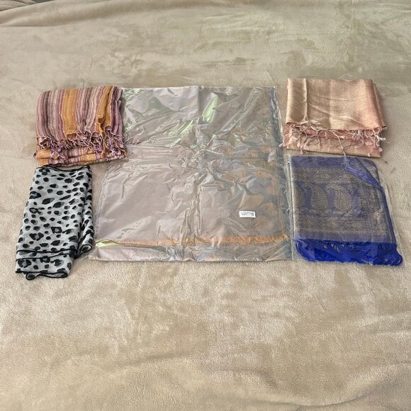 Accessories | Lot Of 5 Various Scarfs | Poshmark